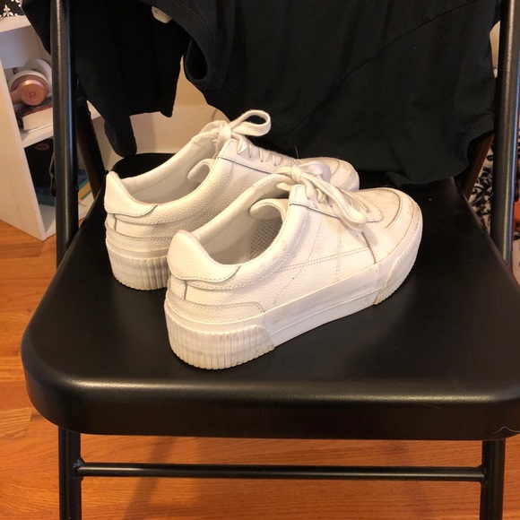 ASOS | Shoes | White Platform Sneakers | Poshmark